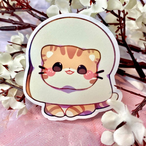 Bleh Kitty Vinyl Sticker/ Laptop Stickers/ Cute Stickers - Etsy