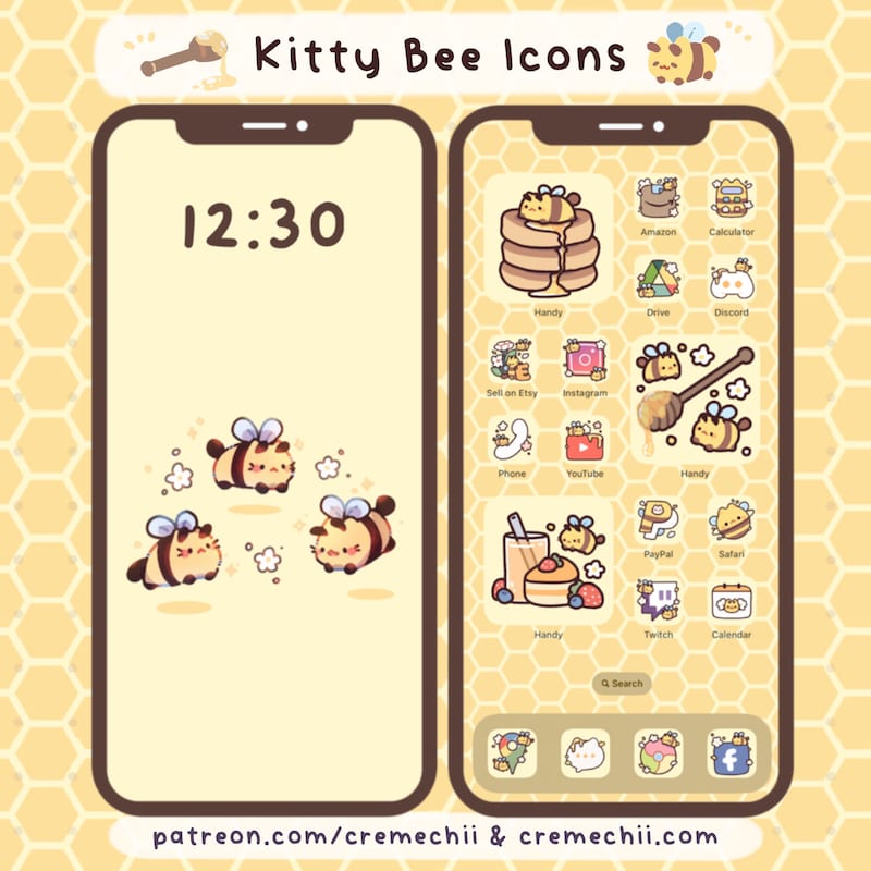 Ios Bee Icons - Etsy