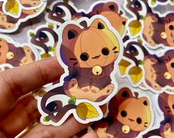 Sitting Kitty Vinyl Sticker/ Laptop Stickers/ Cute Stickers - Etsy