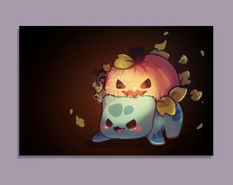 Jack O Lantern Bulbasaur - Etsy