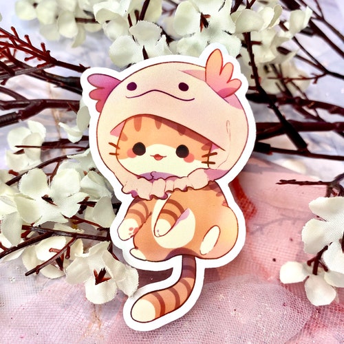 Sitting Kitty Vinyl Sticker/ Laptop Stickers/ Cute Stickers - Etsy