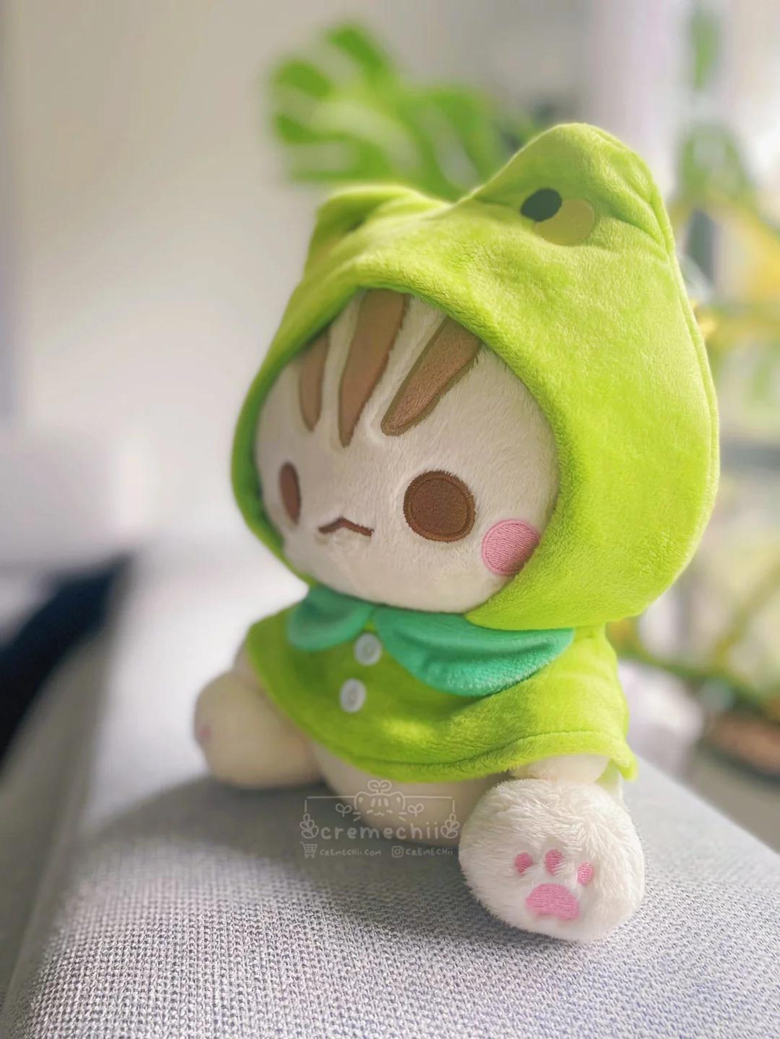 Lilly the Froggy Cat • Stuffed Animal Plushie • 10 Inch (25 Cm) Stuffie ...