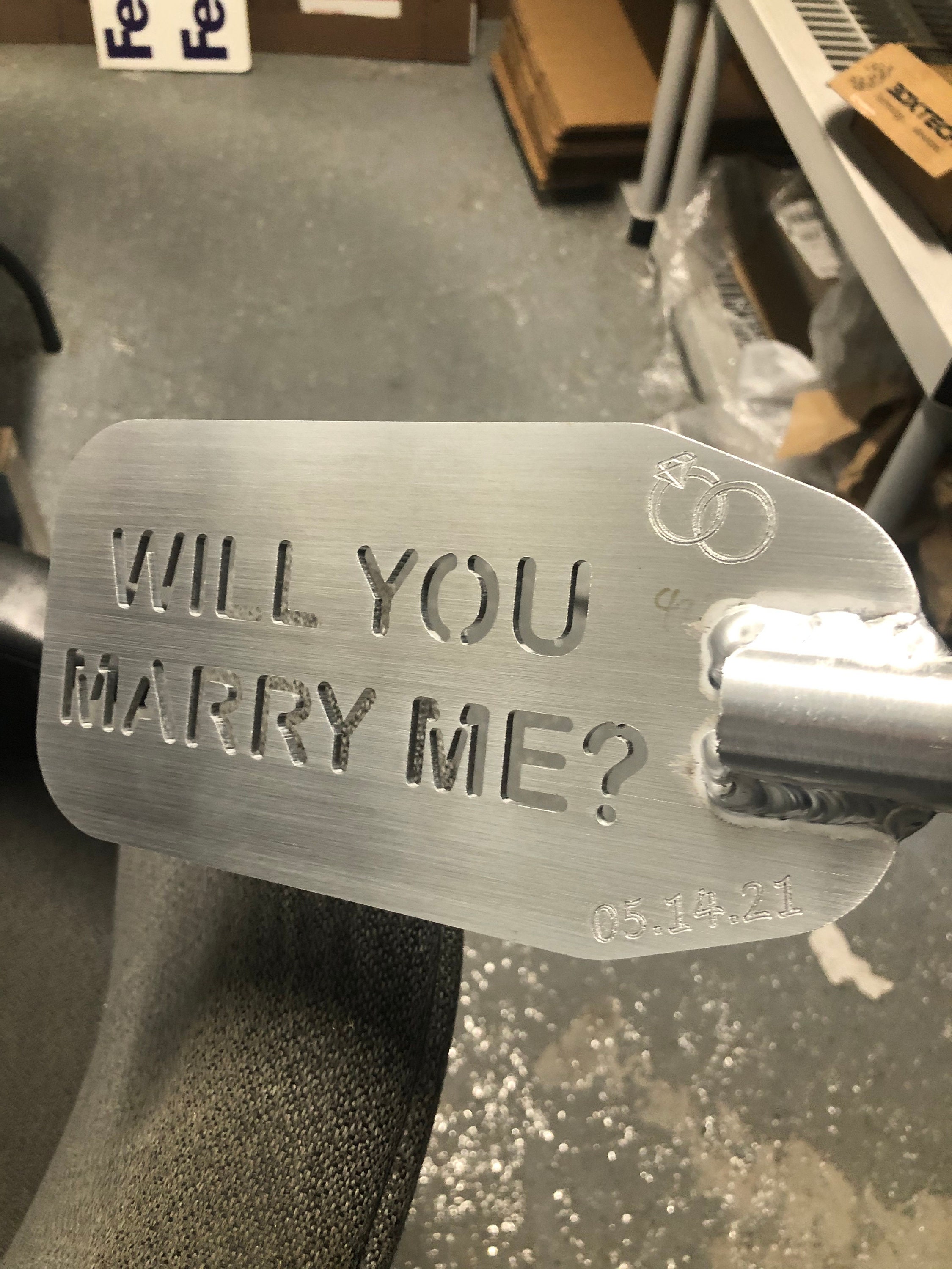 Aluminum Crawfish Paddle w/ Customized Engraving and Bottle - Etsy