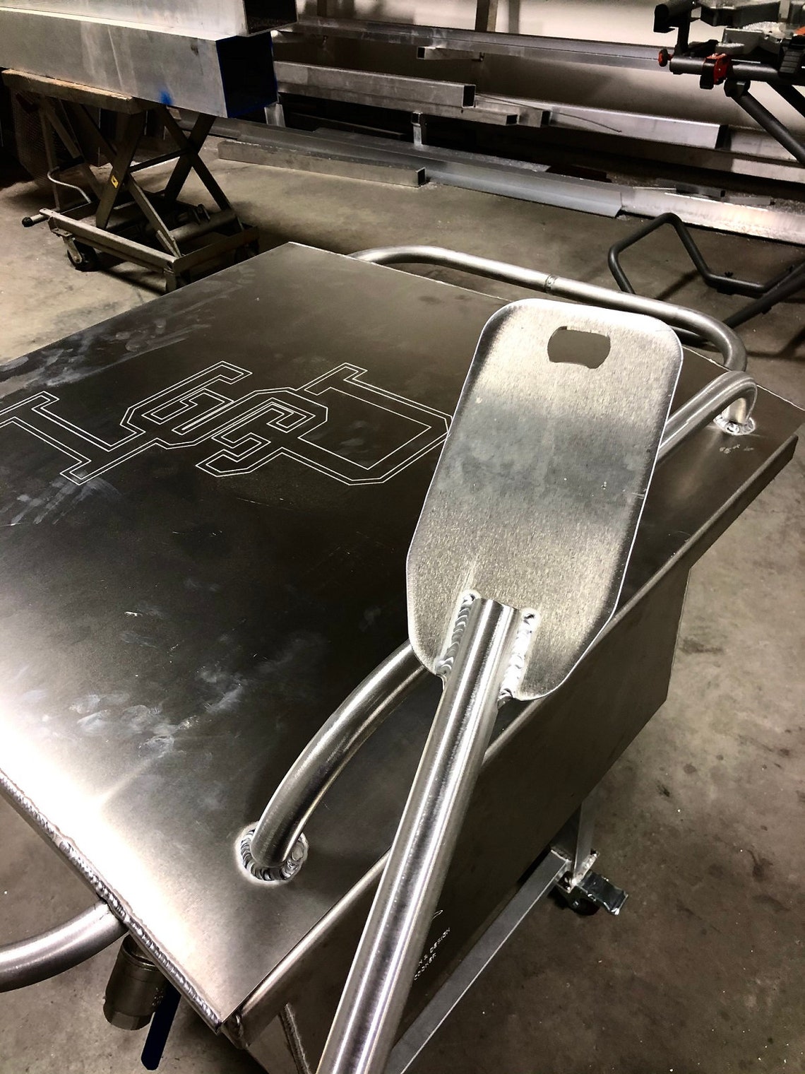 Aluminum Crawfish Paddle w/ Customized Engraving and Bottle | Etsy