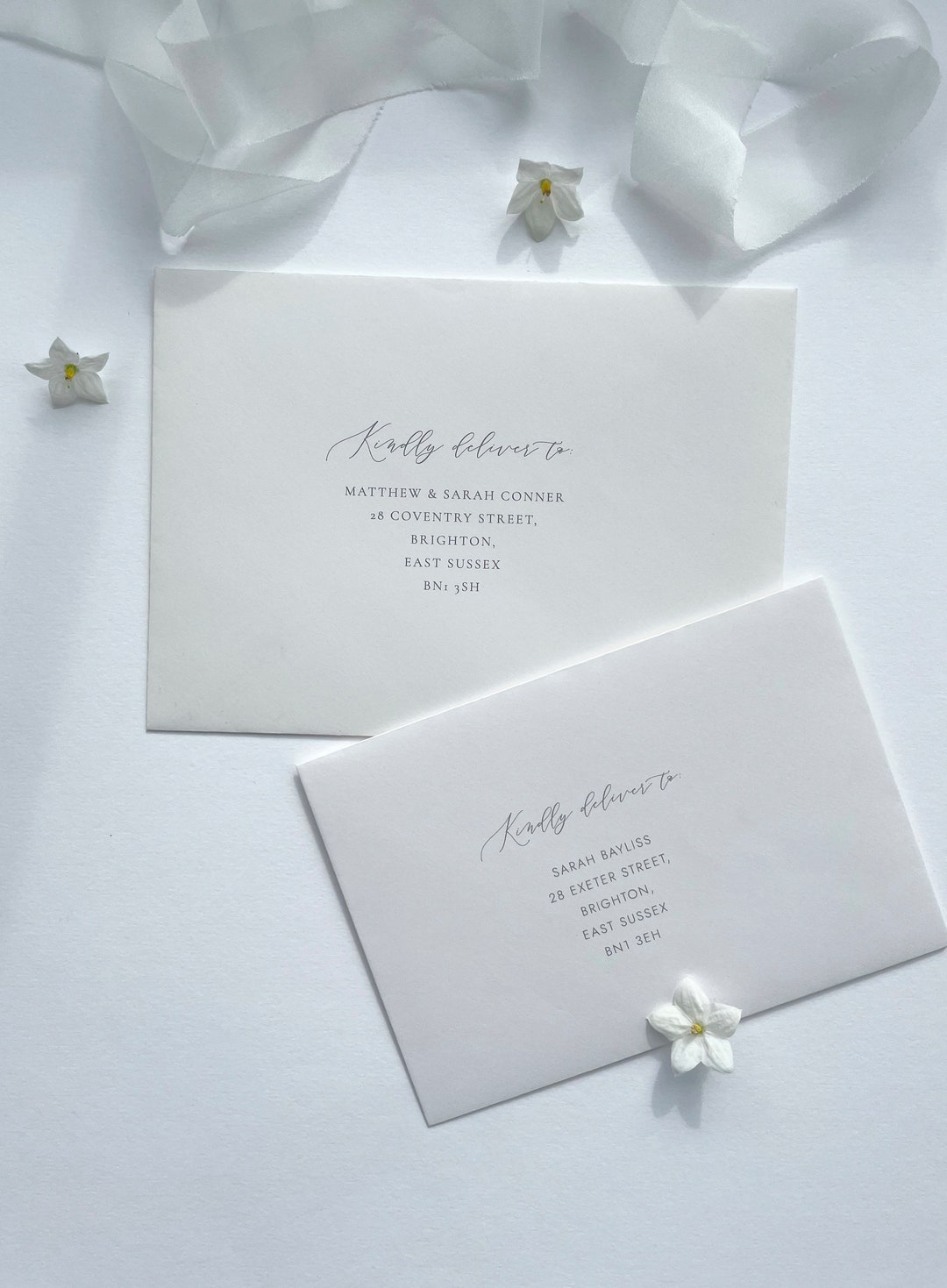 Envelope Address Printing, ENVELOPES NOT INCLUDED. Only Available If ...