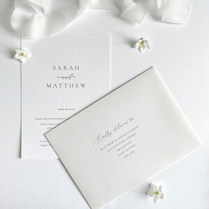 Envelope Address Printing, ENVELOPES NOT INCLUDED. Only Available If ...