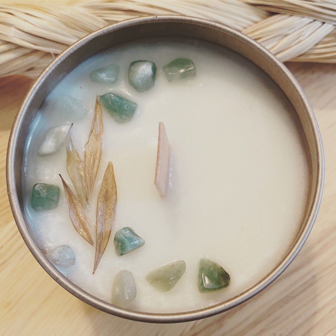 Sweetgrass Intention Candle Organic Soy Coconut Wax Blend - Etsy