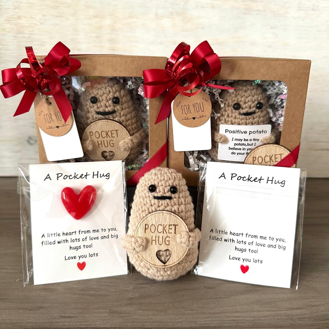 Potato Hug Gift Box Personalized for Her Teens Condolences Sympathy ...