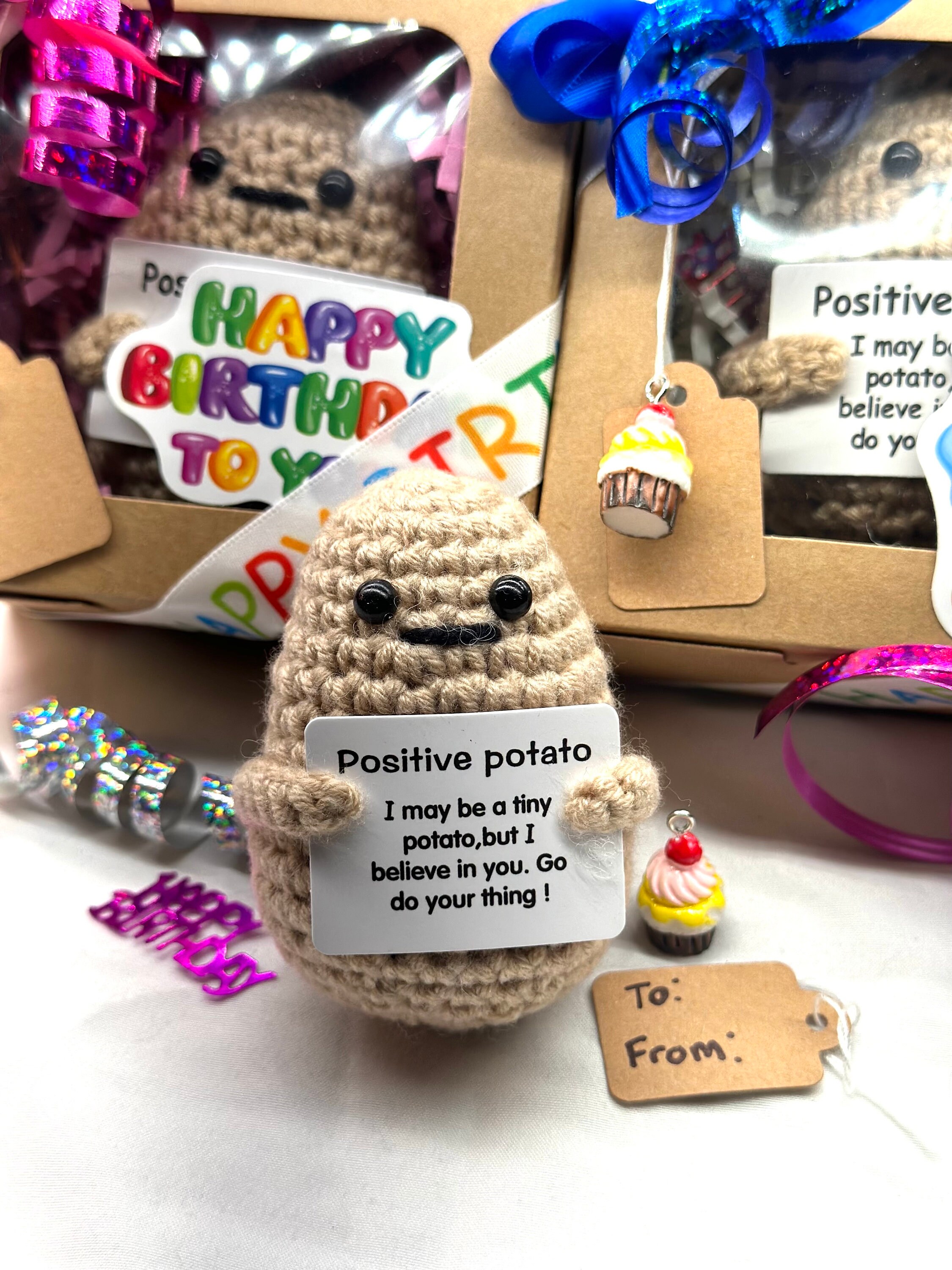 Happy Birthday Potato Gift Box - Etsy