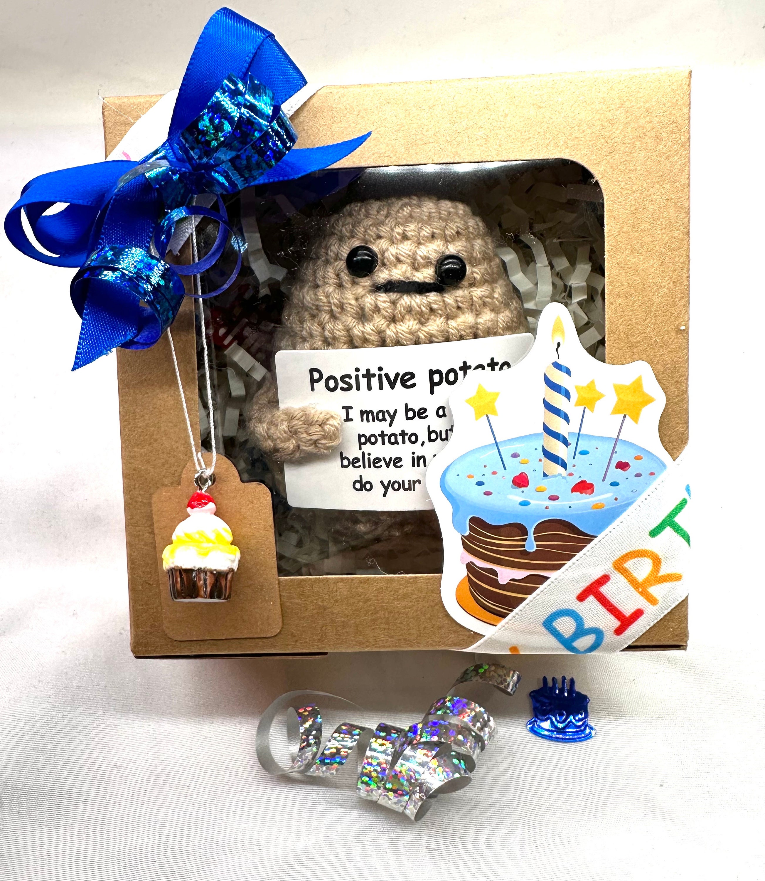 Happy Birthday Potato Gift Box - Etsy