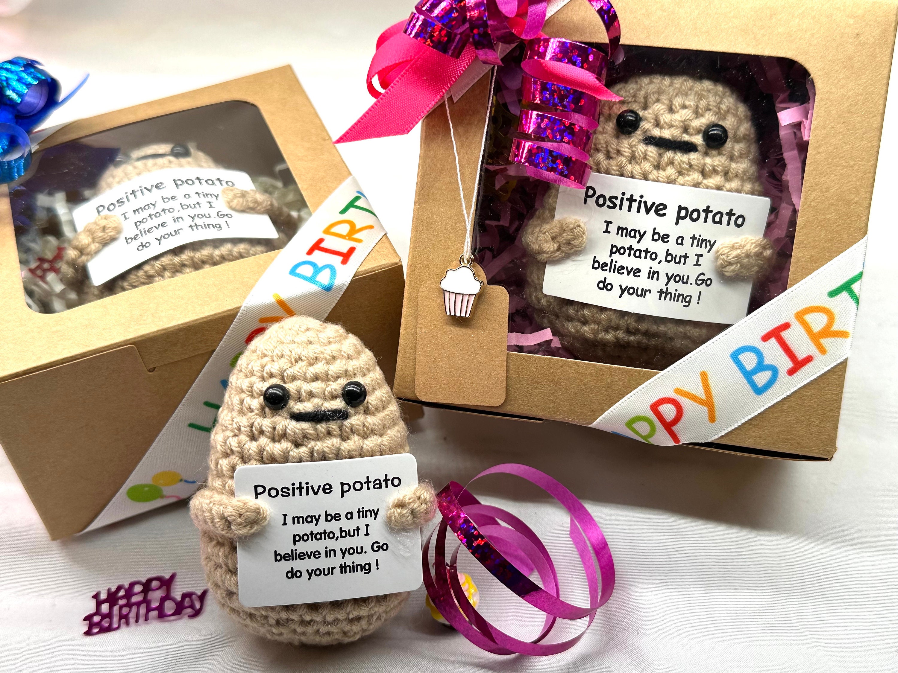 Happy Birthday Potato Gift Box - Etsy
