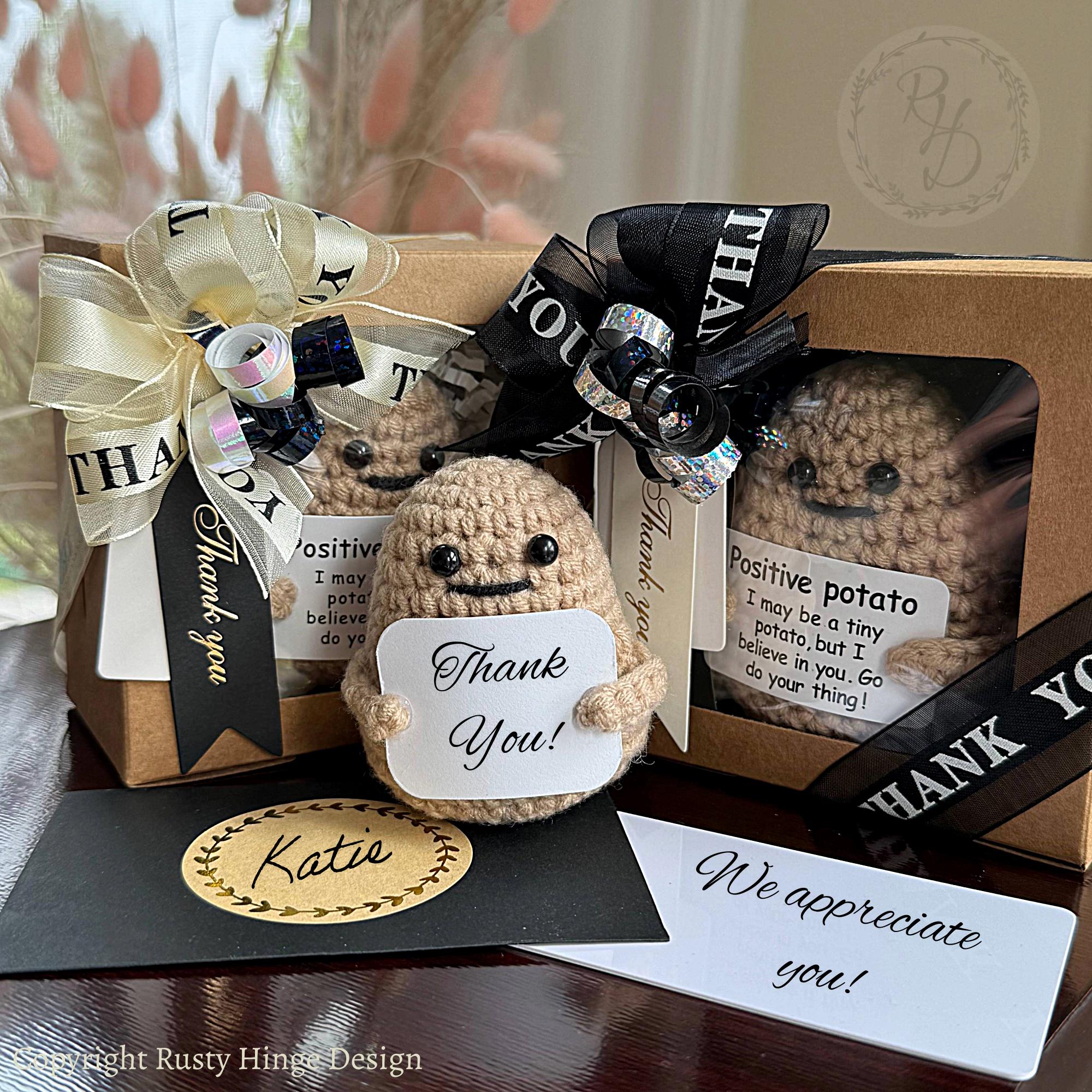 Personalized Thank You Potato Gift Box: Employee Appreciation ...