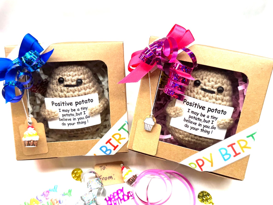 Happy Birthday Potato Gift Box - Etsy