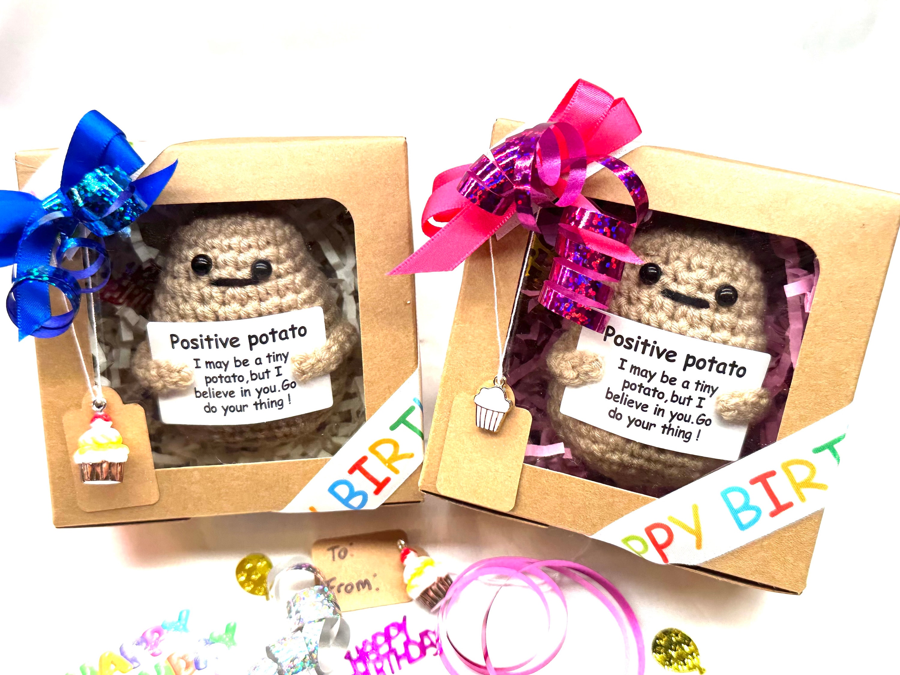 Happy Birthday Potato Gift Box - Etsy