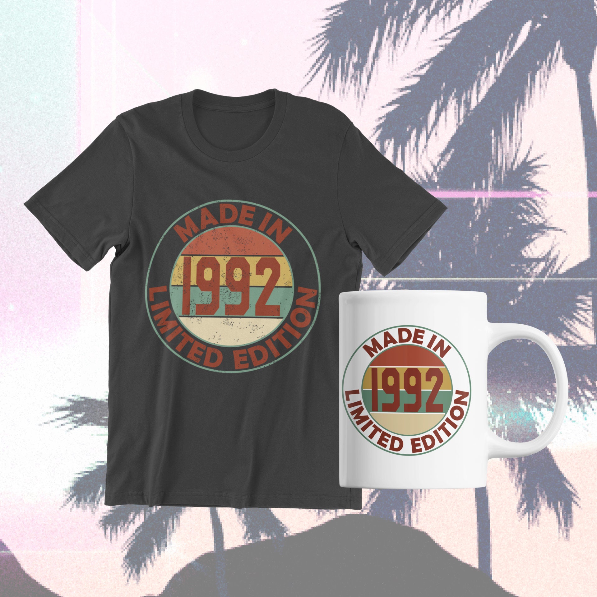 Made in 1992 Limited Edition PNG File: 30th Birthday (digital Download ...