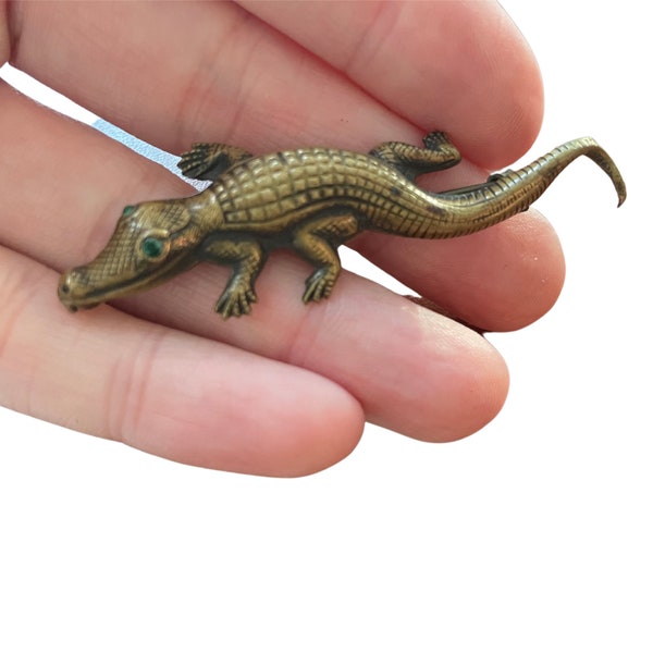 Alligator Brooch - Etsy