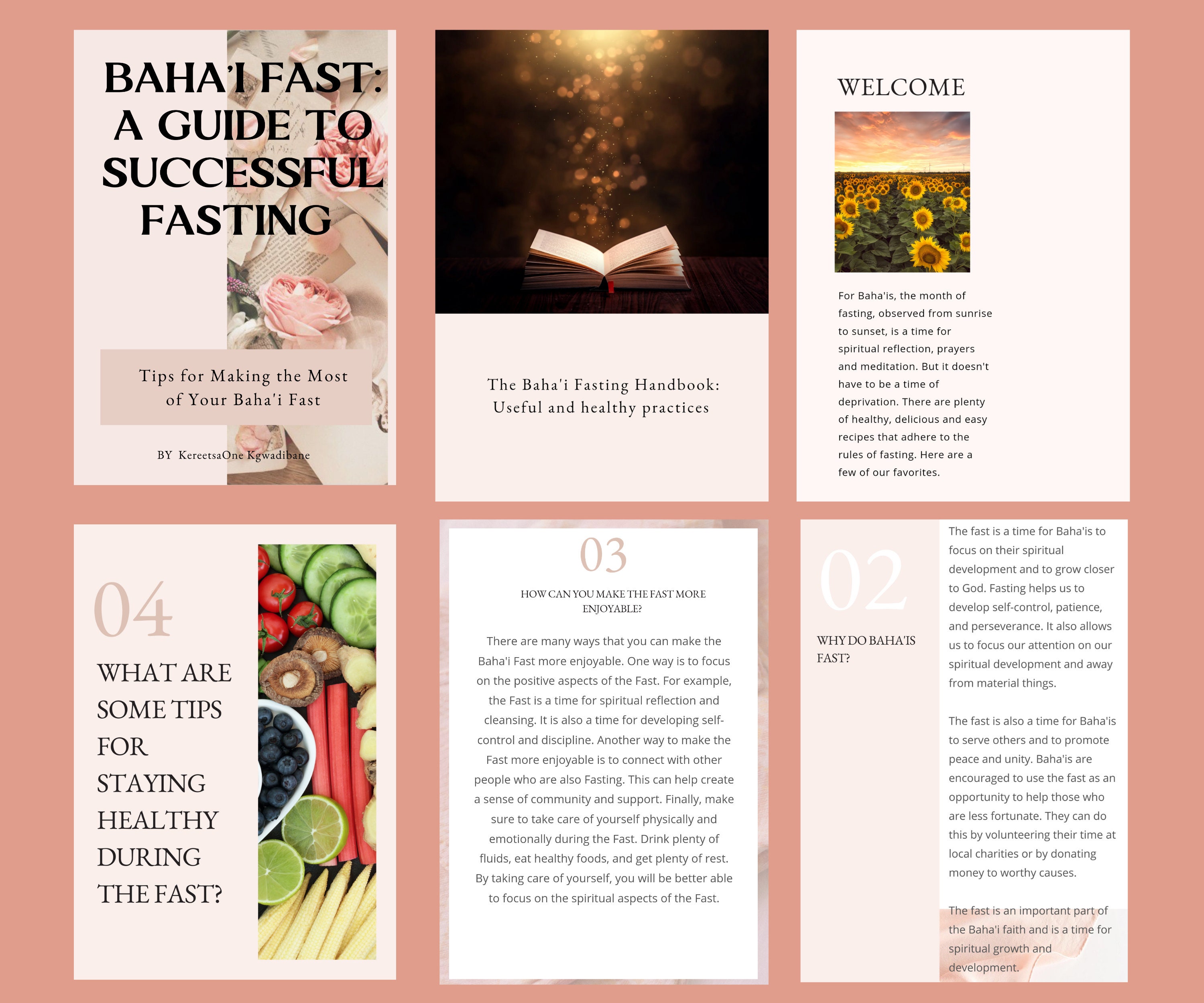 Baha'i Fast Tips: A Helpful Guide Baha'i Fasting Ebook Printable Baha'i ...