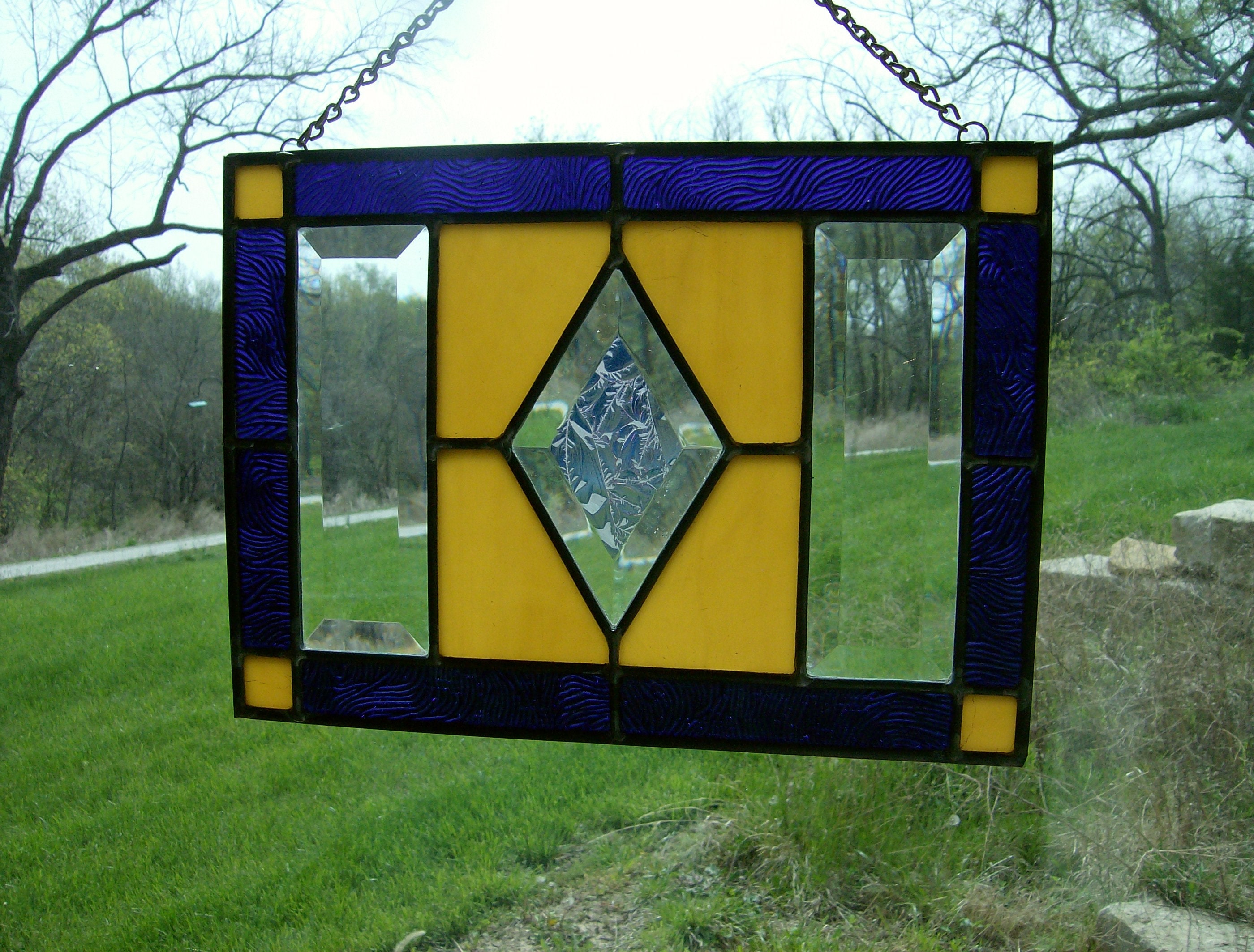 Stained Glass Suncatcher Window Decor - Etsy