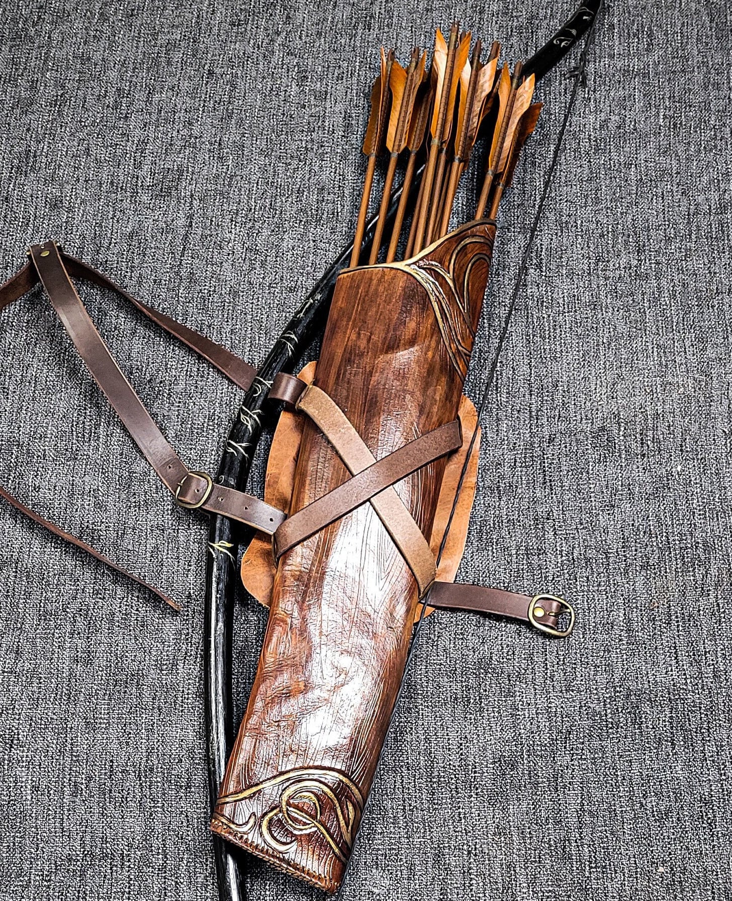 Elven Arrows of Greenleaf - Fully Functional Arrows for Archery or ...