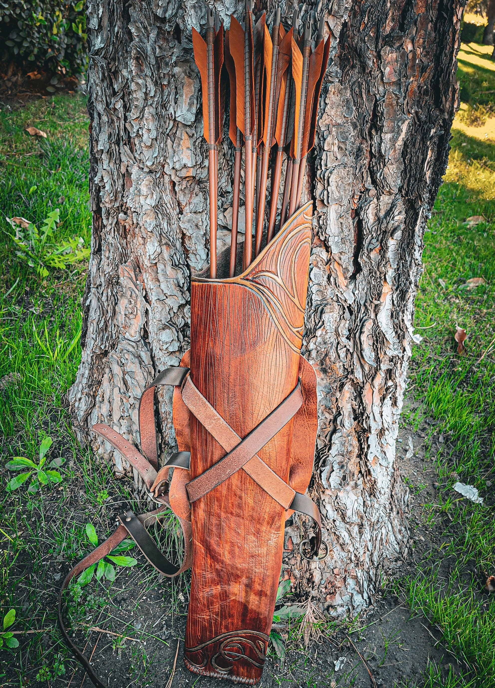 Elven Arrows of Greenleaf - Fully Functional Arrows for Archery or ...