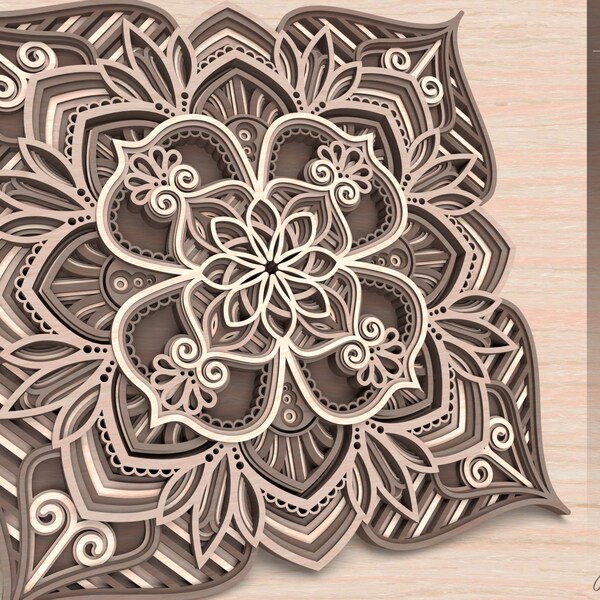 Multilayer Mandala - Etsy