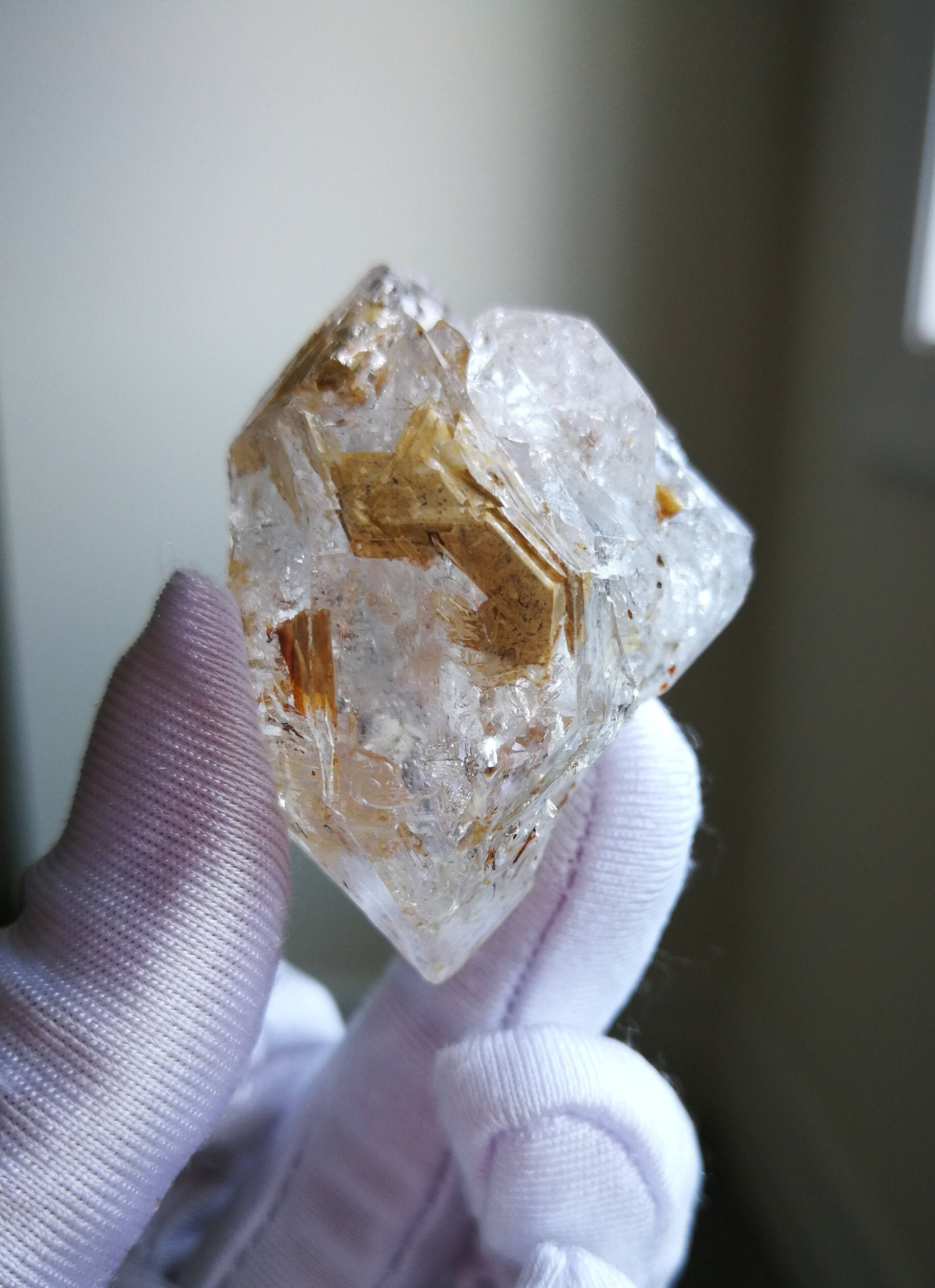 Clear Pakistan Skeletal Quartz with Clay Inclusions/Skeletal | Etsy