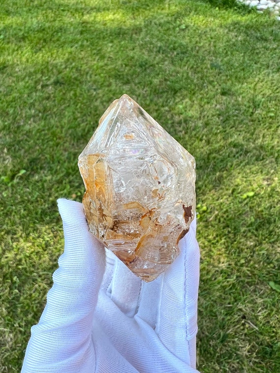 Glassy Skeletal Quartz/window Quartz/fenster Quartz With Many - Etsy