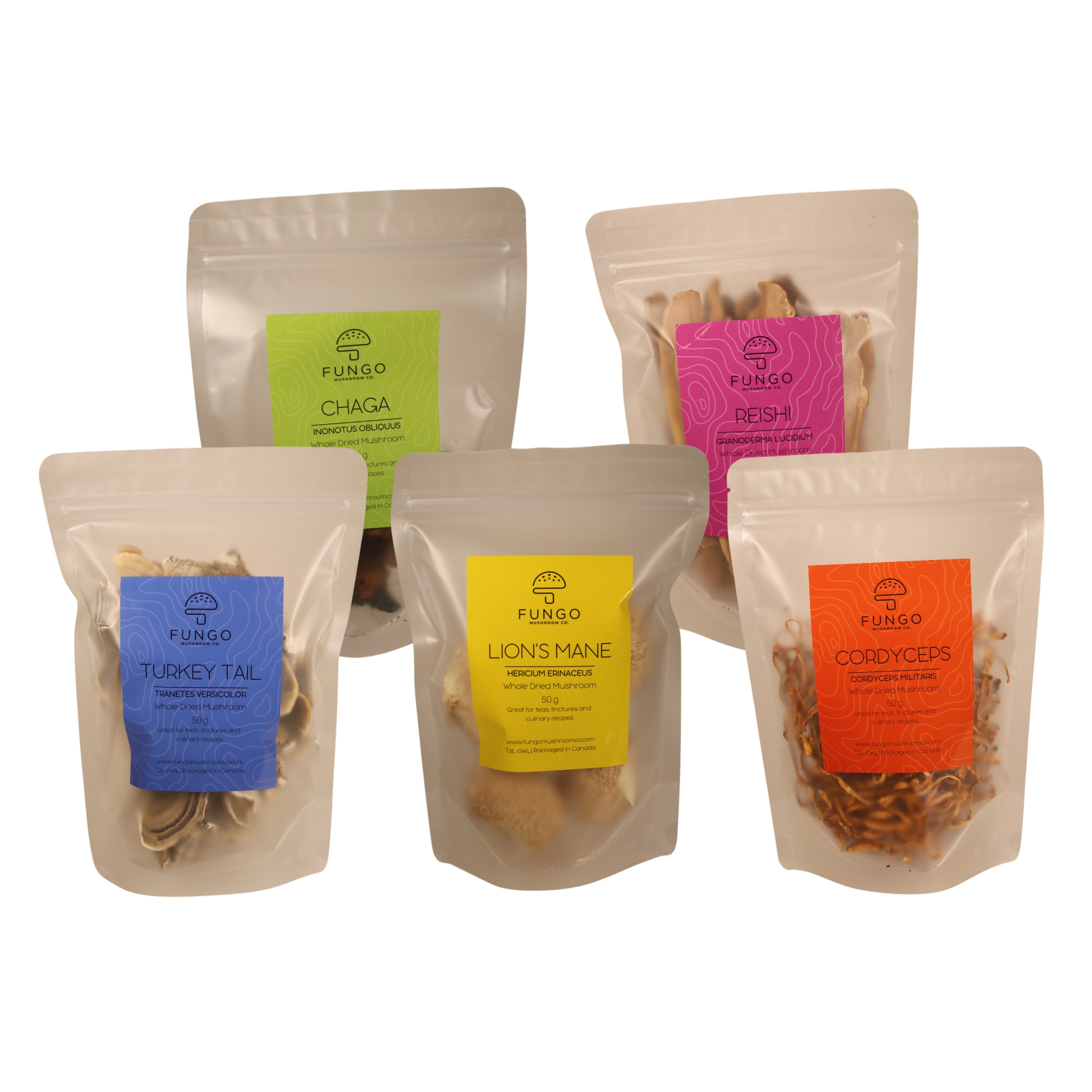 Reishi Whole Dried Mushroom 50g - Functional Mushroom - Culinary ...