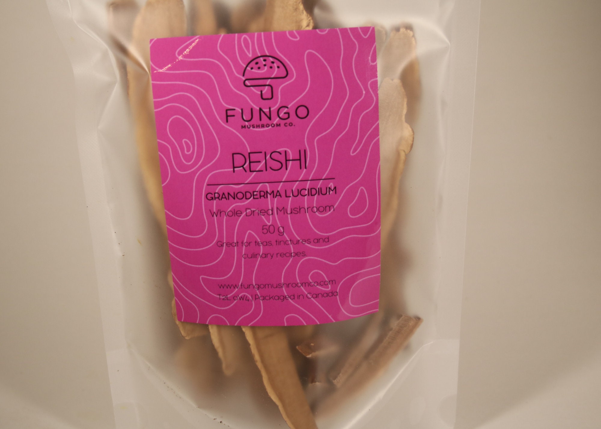 Reishi Whole Dried Mushroom 50g - Functional Mushroom - Culinary ...