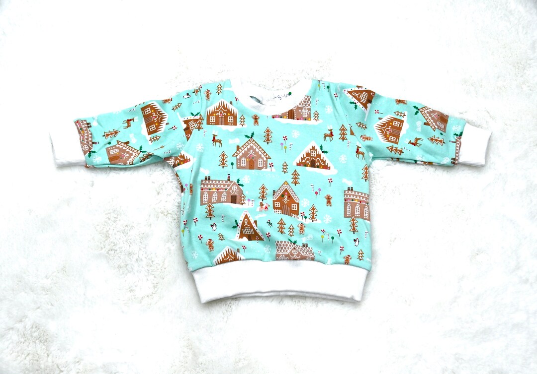 Gingerbread Baby Sweater: Christmas Holiday Outfit - Etsy