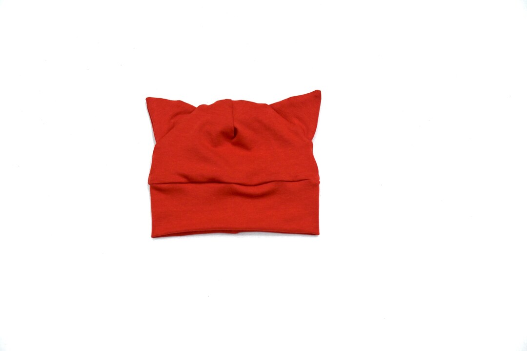 Rust Orange Cat Hat/baby Boy Hat/baby Girl Hat/toddler Cat Hat/baby ...