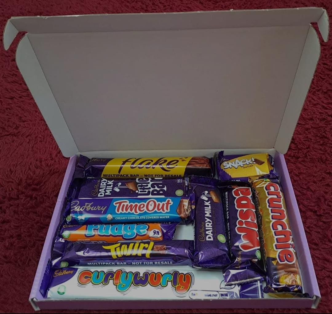 Cadbury's Chocolate Personalised Letterbox Hamper Selection Box | Treat ...