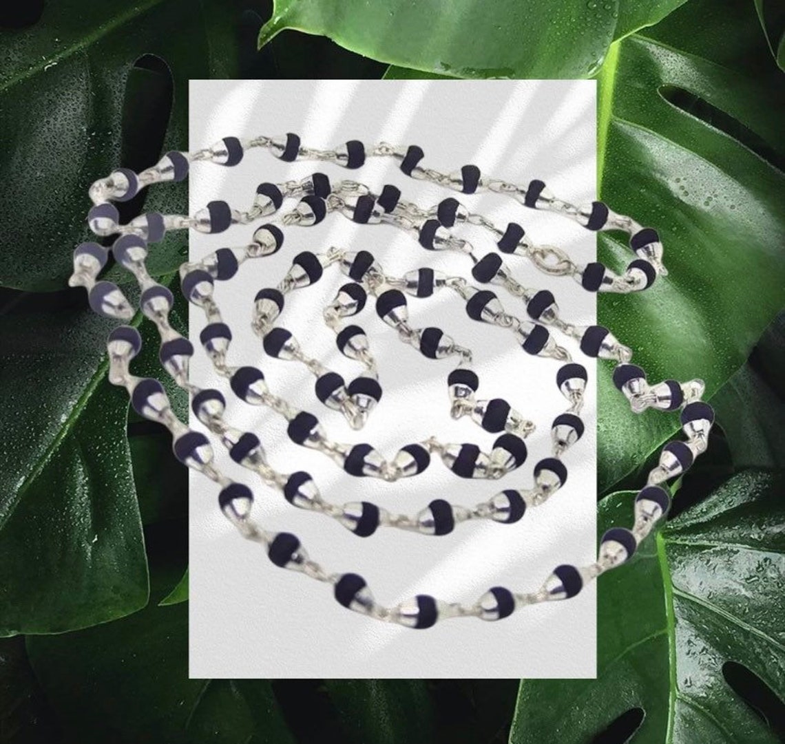 Tulasi Mala Black Tulsi Mala Tulasi Wood Beads Krishna - Etsy