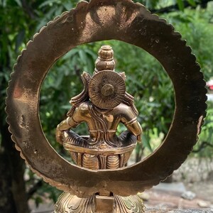 Ayyappa, Lord Ayyappa Statue 17 Cm, Ayyappanpanchloha Sculpture, South ...