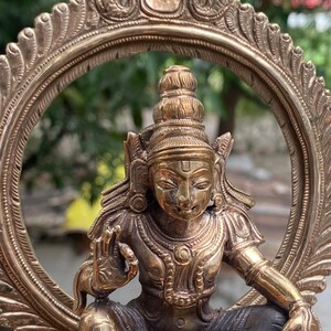Ayyappa, Lord Ayyappa Statue 17 Cm, Ayyappanpanchloha Sculpture, South ...