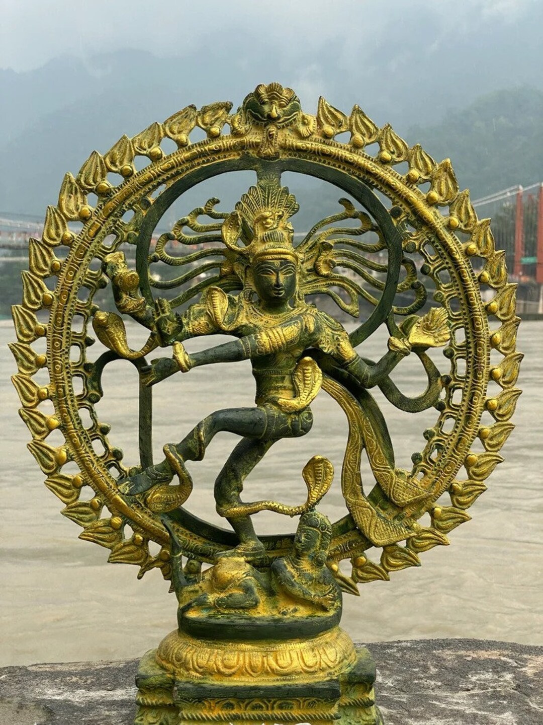Brass Nataraja Statue, Dancing Shiva, Nataraja Statue, 50 Cm, Big Large Brass Nataraja Idol ...