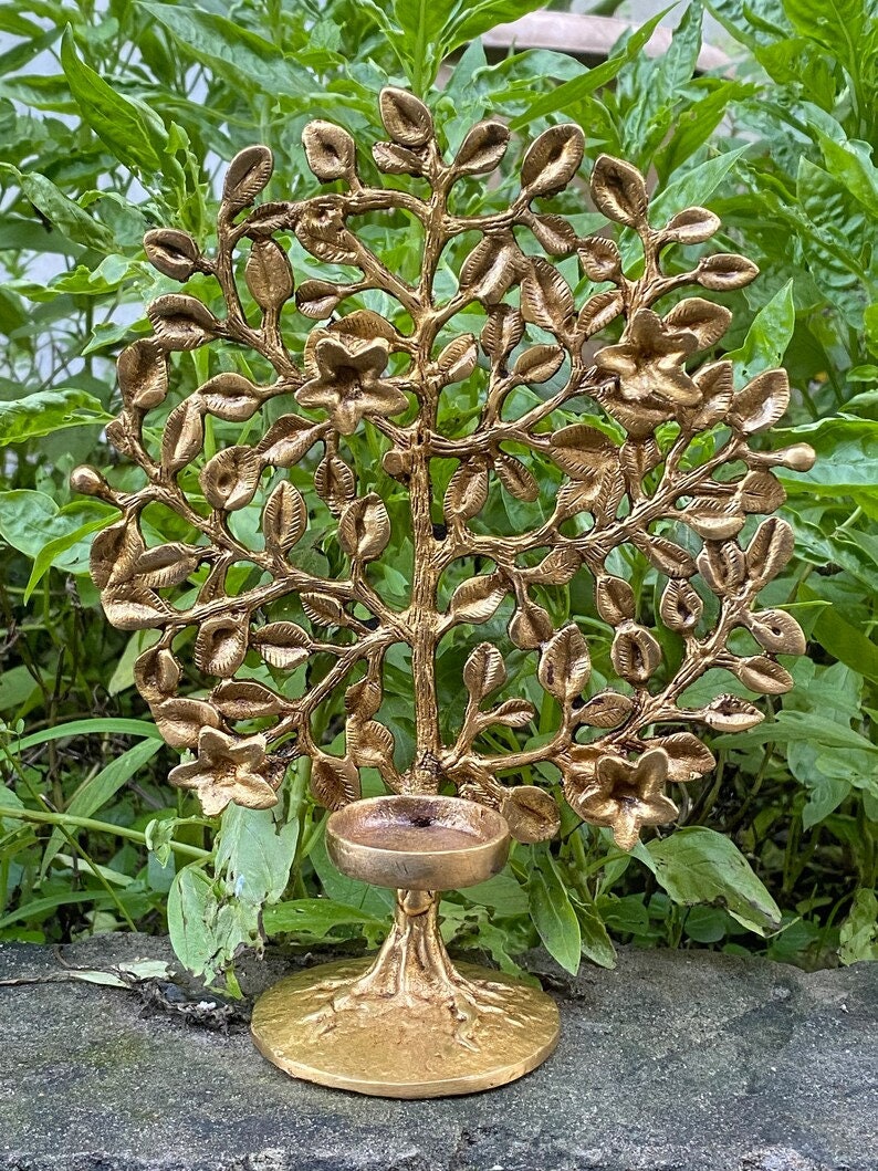 Brass Tree of Life ,intricate Design Hanging Tree, Handcrafted Indian ...