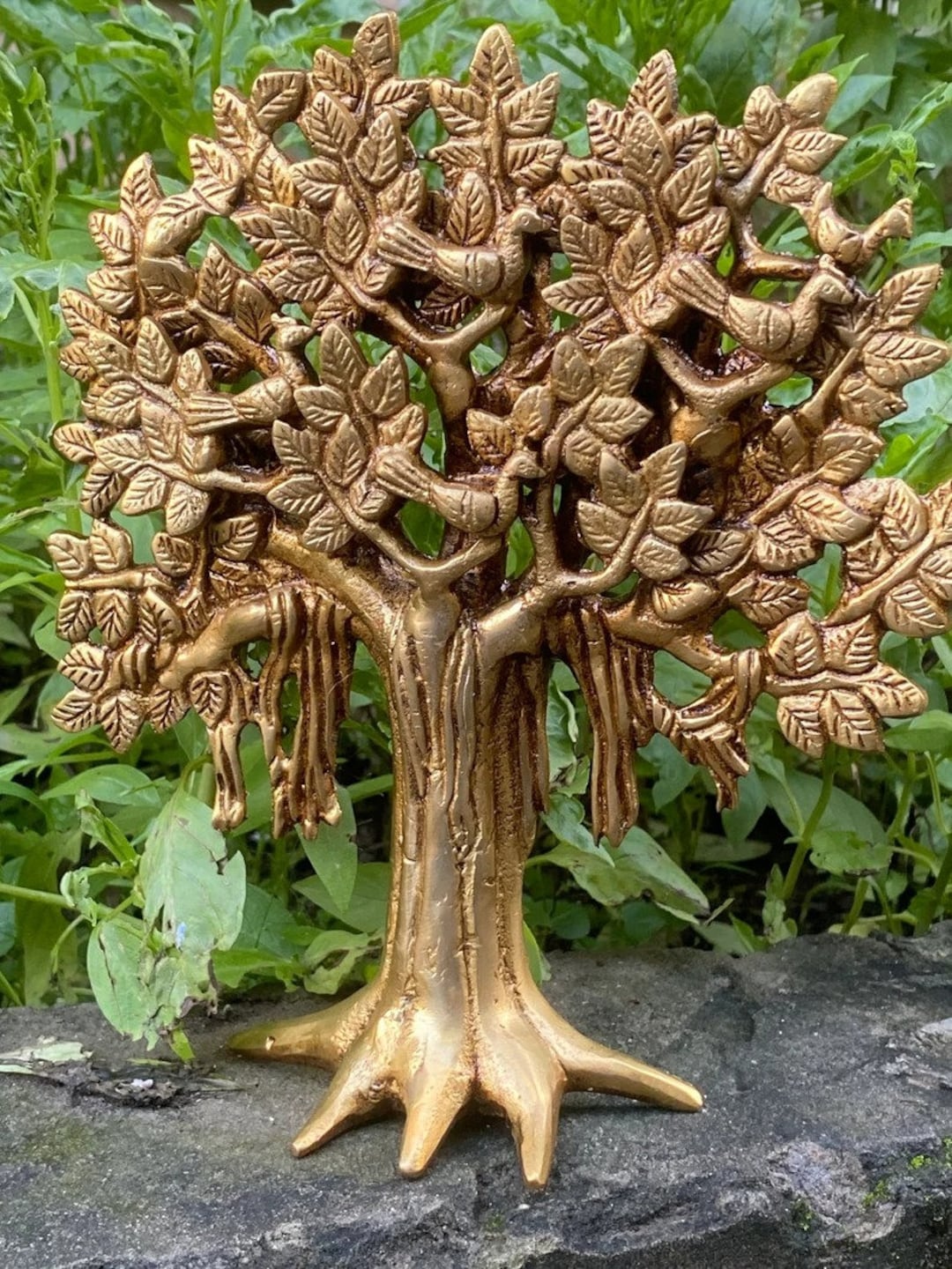 Brass Tree of Life With Roots Intricate Design Bodhi Tree, Hanging Tree ...