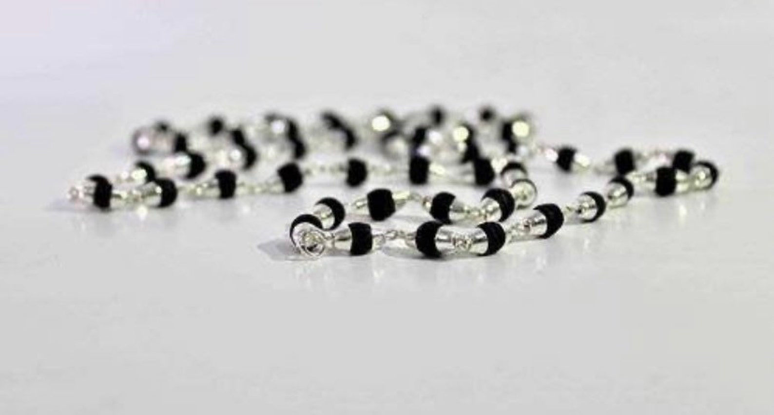 Tulasi Mala Black Tulsi Mala Tulasi Wood Beads Krishna - Etsy