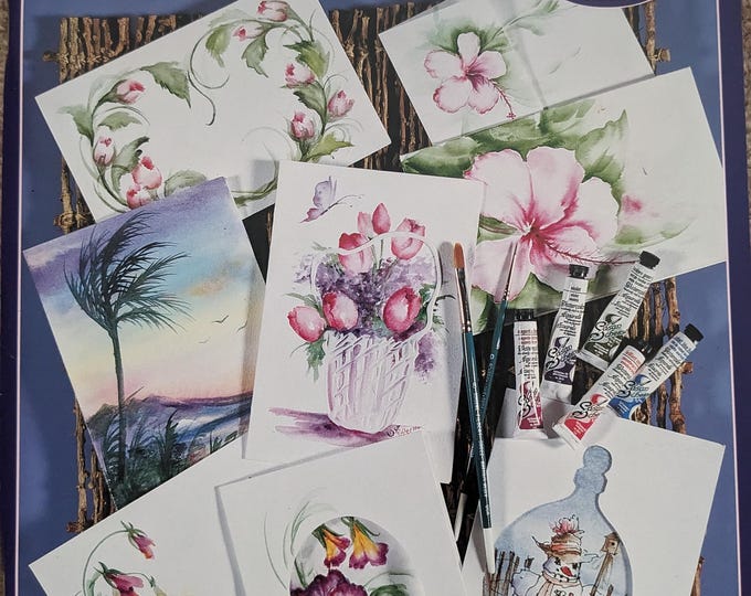 Paintbox Full of Greetings: Acrylic & Watercolor, Decorative Painting ...