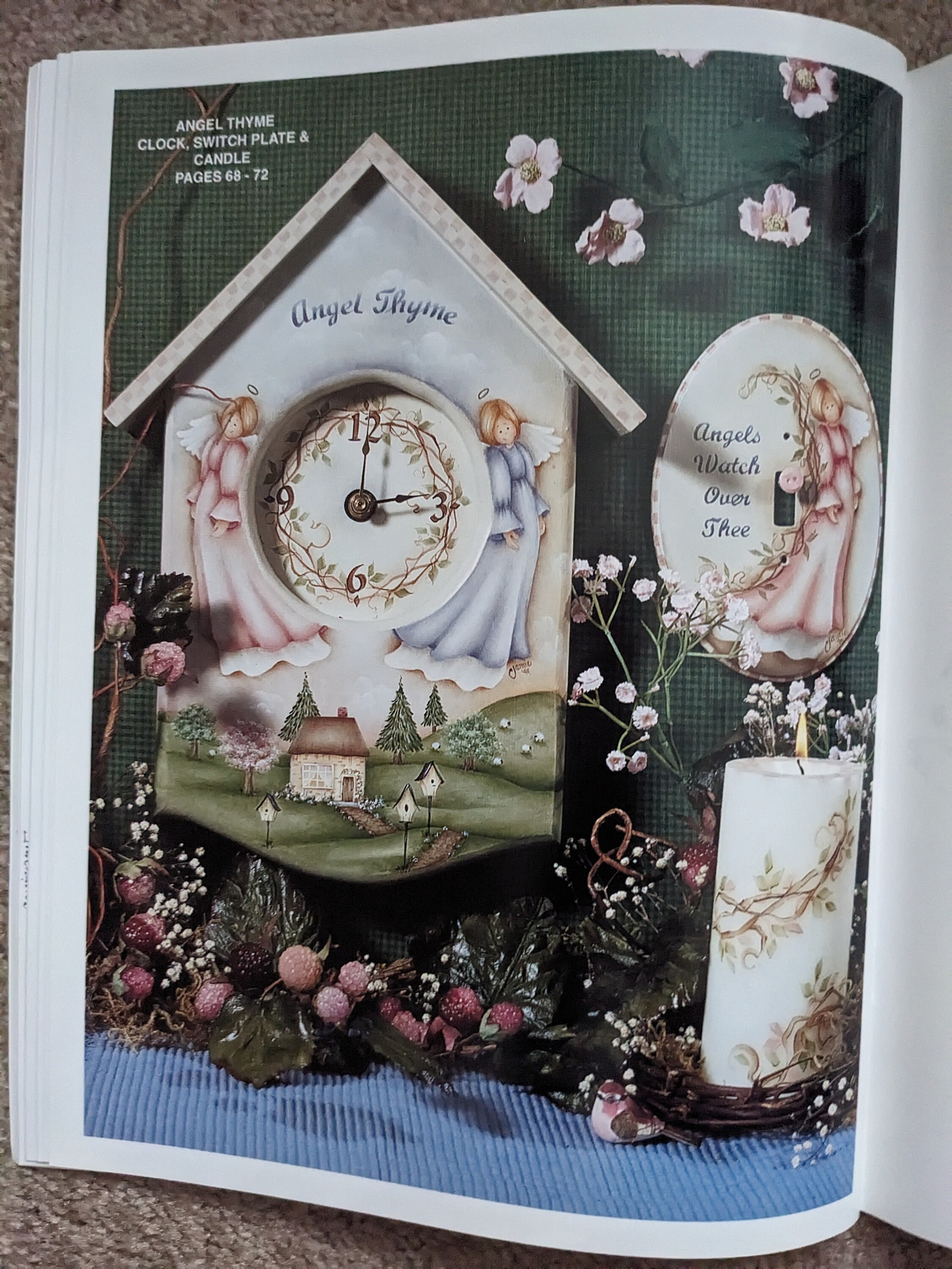 Between the Vines 4: A Decorative Painting Pattern Book by Jamie Mills ...
