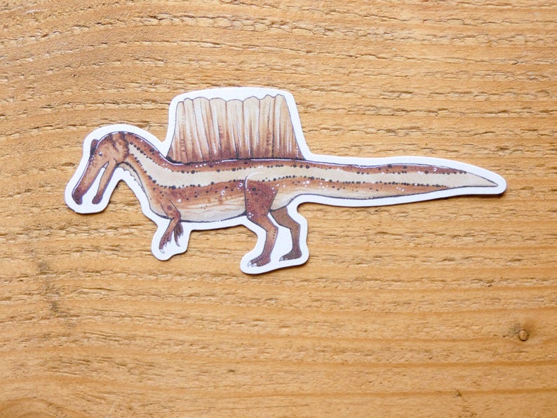 Spinosaurus Sticker - Single Sticker - Dinosaur - Illustration - Free ...