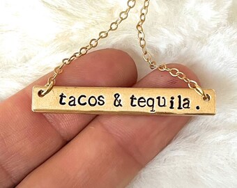 Gold Mexico Necklace - Etsy