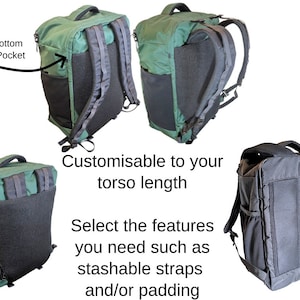 TRVL32 Travel Backpack Sewing Guide: Pattern + Instructions. 32 Litre ...