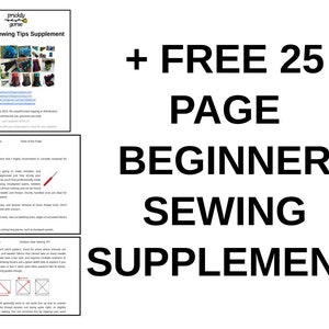 Climbing Boulder Bucket Chalk Bag PDF Sewing Guide Pattern Instructions ...