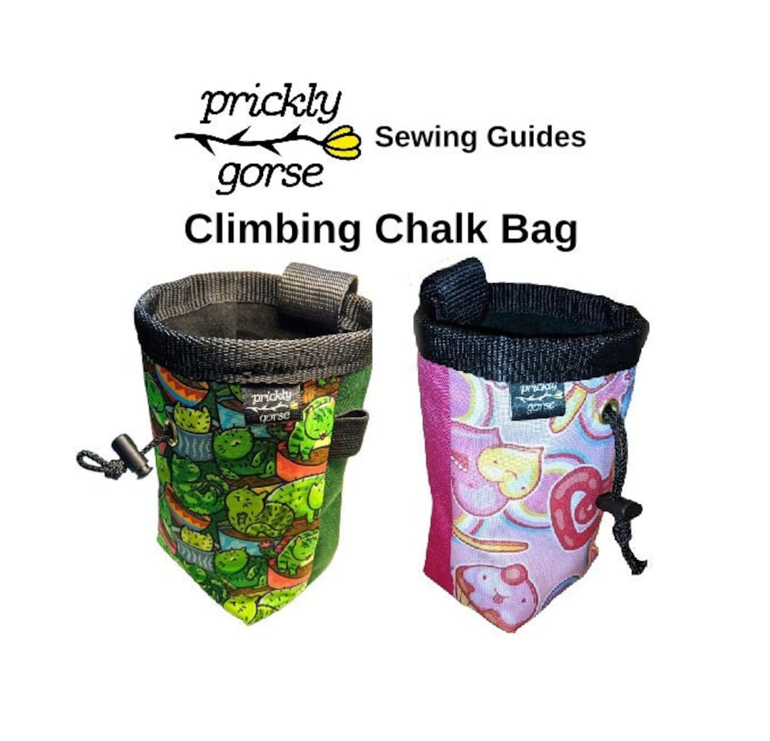 Climbing Chalk Bag PDF Sewing Guide Pattern Instructions. MYOG, DIY ...