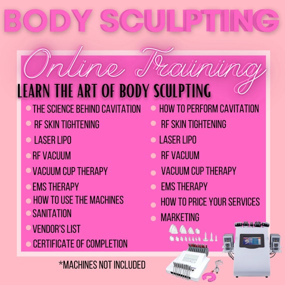 Learn Body Sculpting Training for Students | Etsy