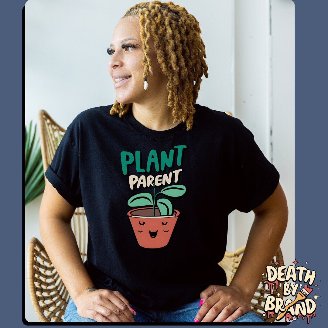 Cute Garden plant Parent Graphic Design T-shirt - Etsy