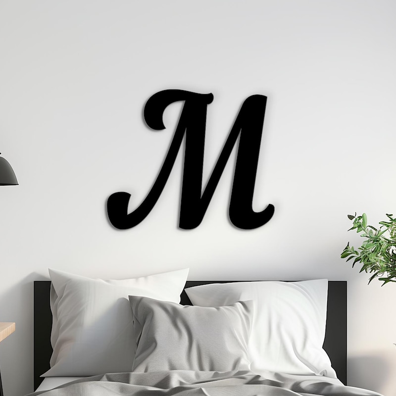 Large Black Capital Letters - Etsy