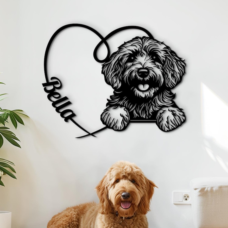 Goldendoodle Lamp - Etsy